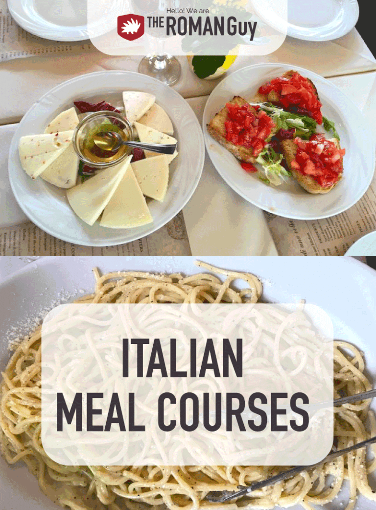 Guide to Italian Meal Courses at a Traditional Dinner | The Roman Guy